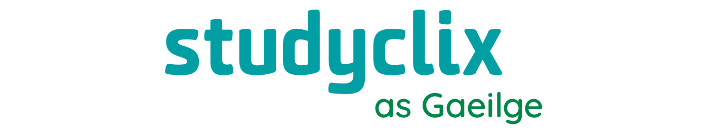 Introducing: Studyclix as Gaeilge