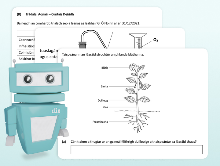 Studyclix | Studyclix as Gaeilge